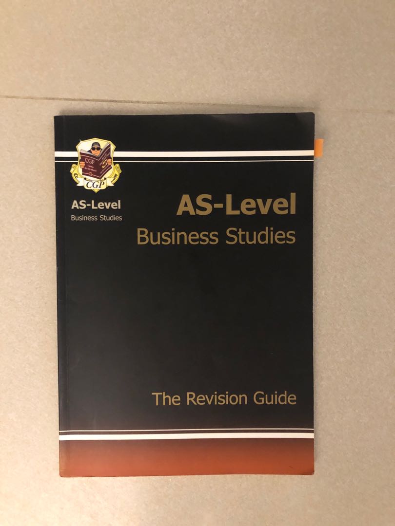 Alevel Business Studies Study Guide, 興趣及遊戲, 書本 & 文具, 書本及雜誌 - 補充練習 ...