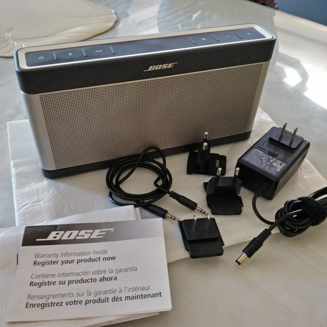 Bose soundlink 3, Audio, Soundbars, Speakers & Amplifiers on Carousell