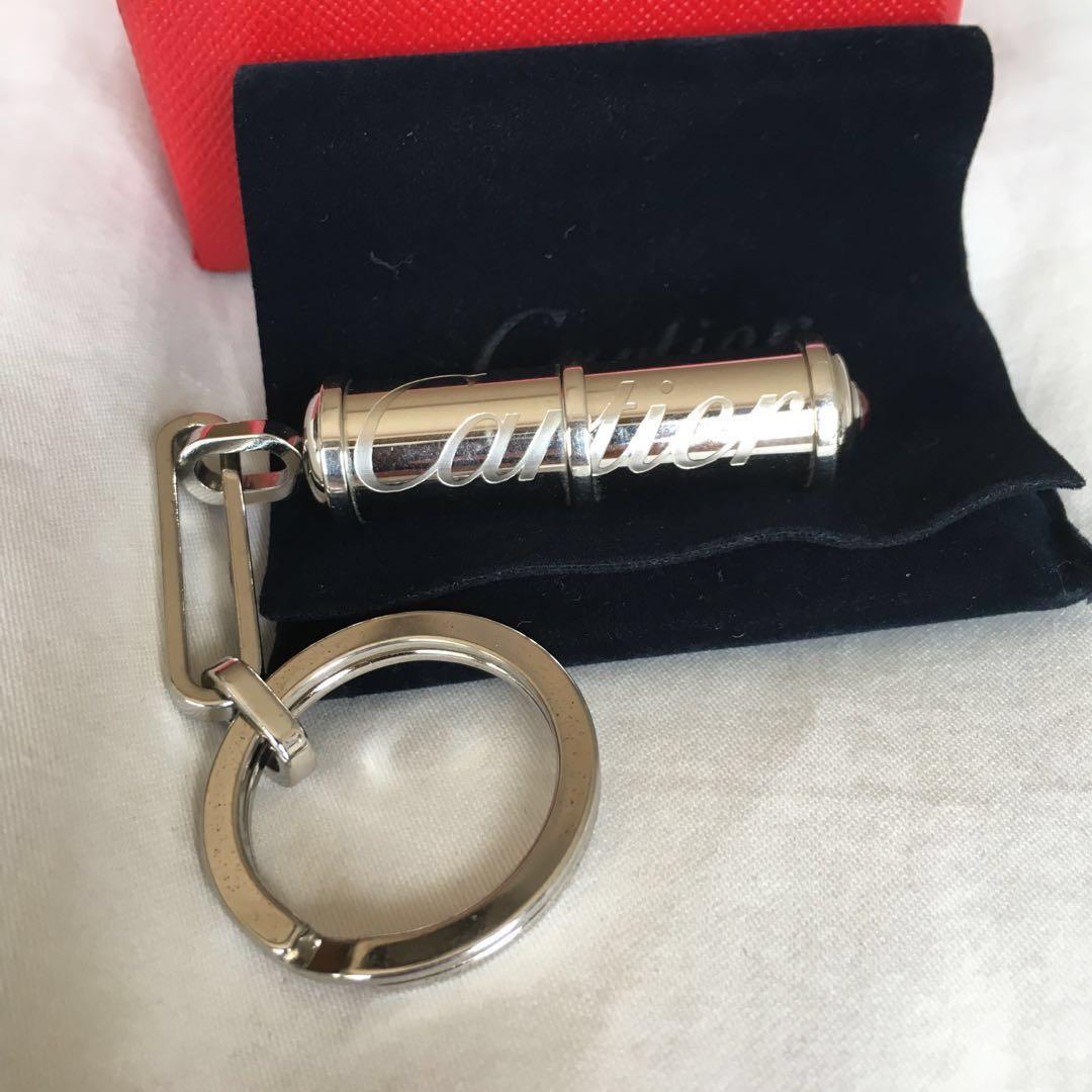 Cartier Secret Message Key Ring - Platinum Finish, Luxury, Accessories ...