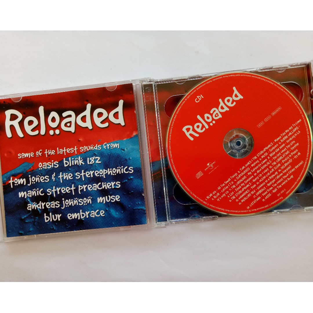CD RELOADED (2CD compilation), Hobbies & Toys, Music & Media, CDs & DVDs on Carousell