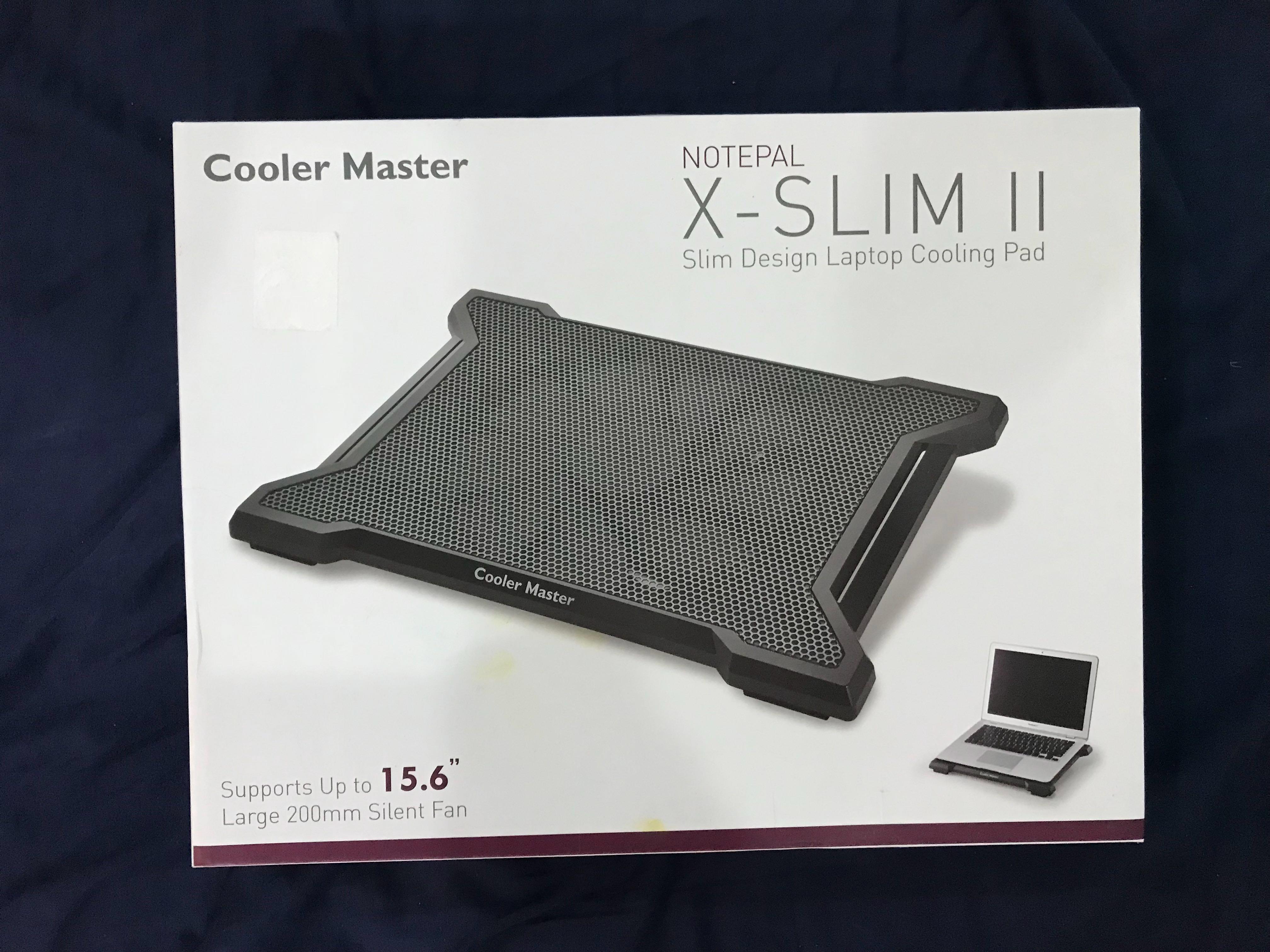 COOLER MASTER LAPTOP COOLER COOLING PAD NOTEPAL X SLIM 2, Computers ...
