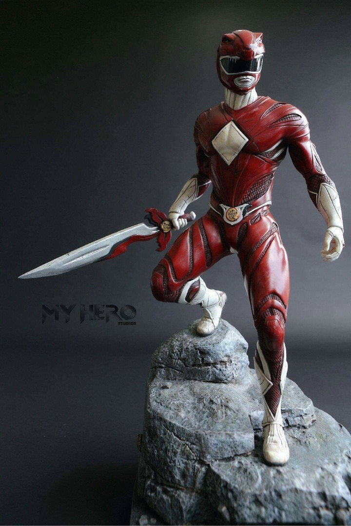 Custom - 1/4 Red Ranger Statue, Hobbies & Toys, Toys & Games on Carousell