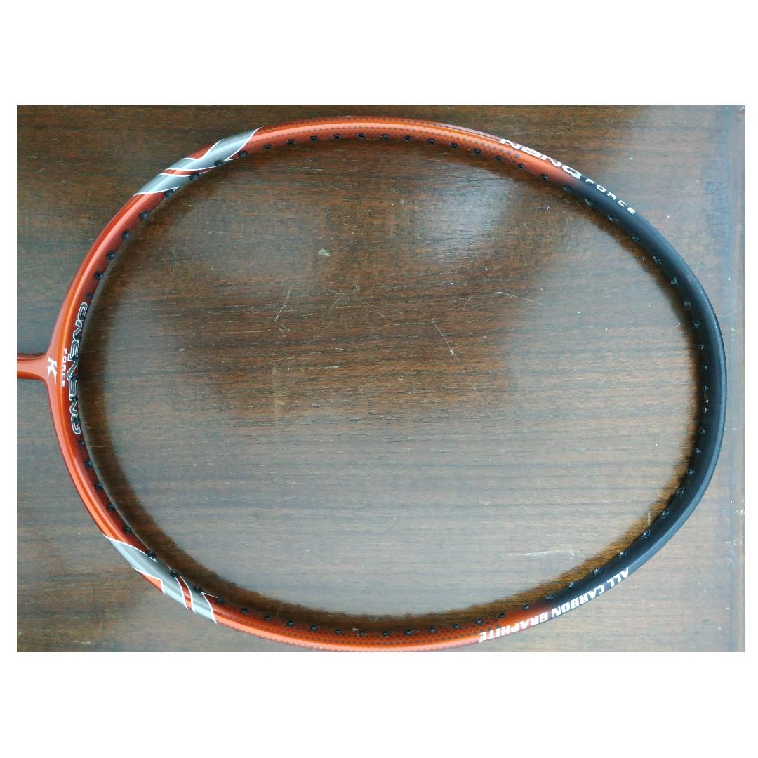 KASON X Carbon 3.0 Badminton Racket, Sports Equipment, Sports & Games ...