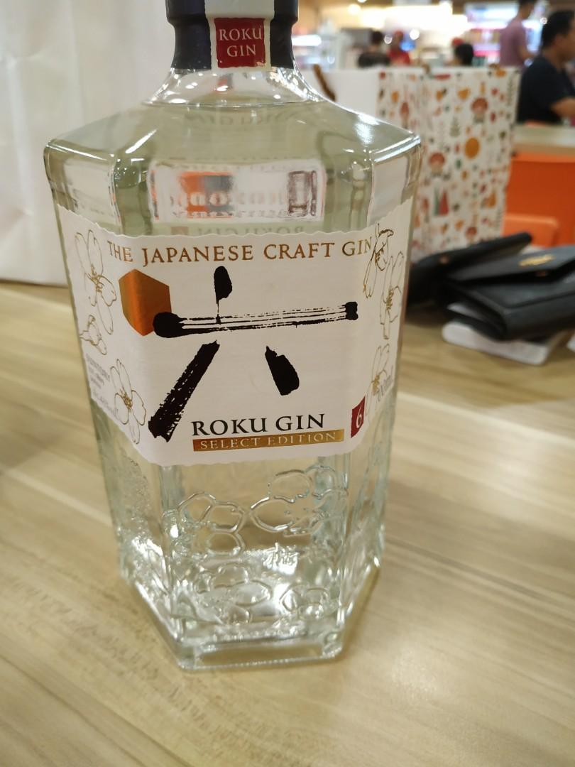 LIMITED EDITION Roku Gin select edition with nice box, Food & Drinks ...