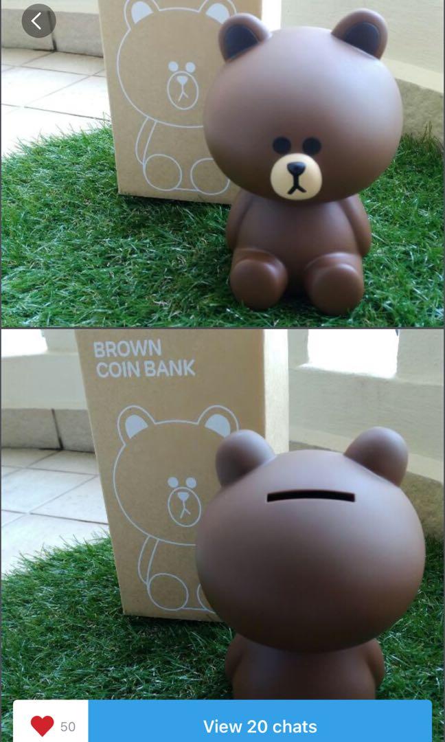 Line friends Brown bear, Babies & Kids, Baby Nursery & Kids Furniture ...