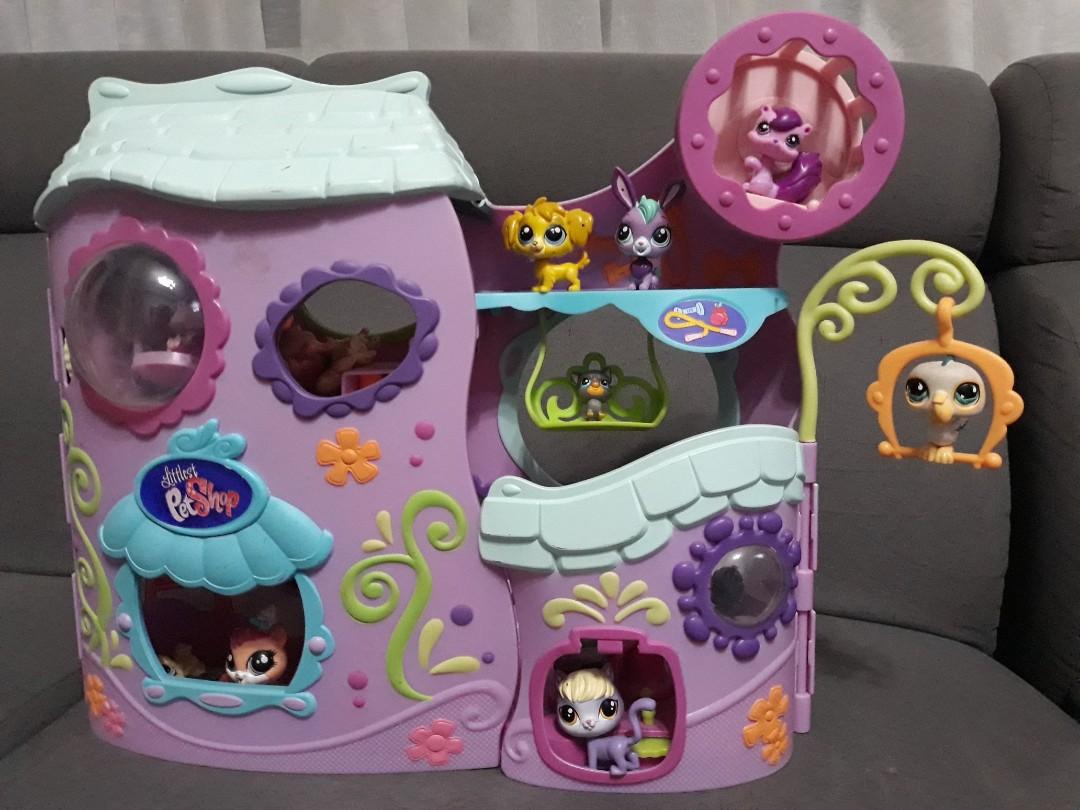 Littlest Pet Shop Tail Waggin' Fitness Club Playset, Hobbies & Toys ...