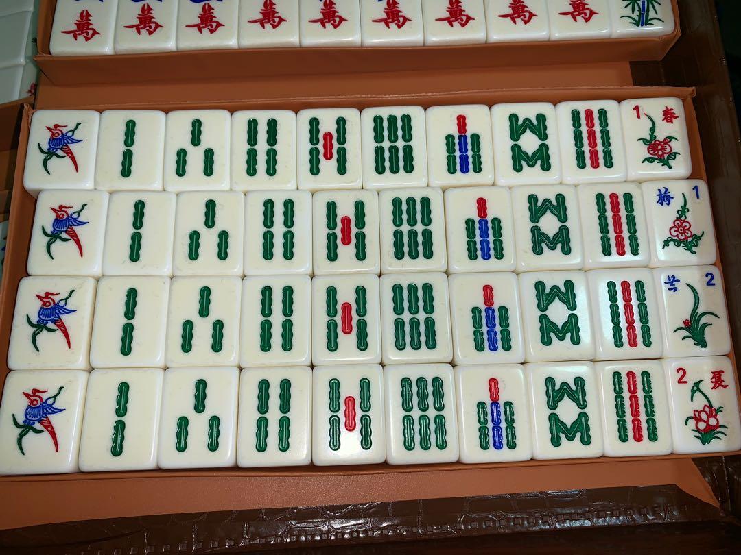 Mahjong Tiles A1 香港高级麻雀牌, Hobbies & Toys, Toys & Games on Carousell