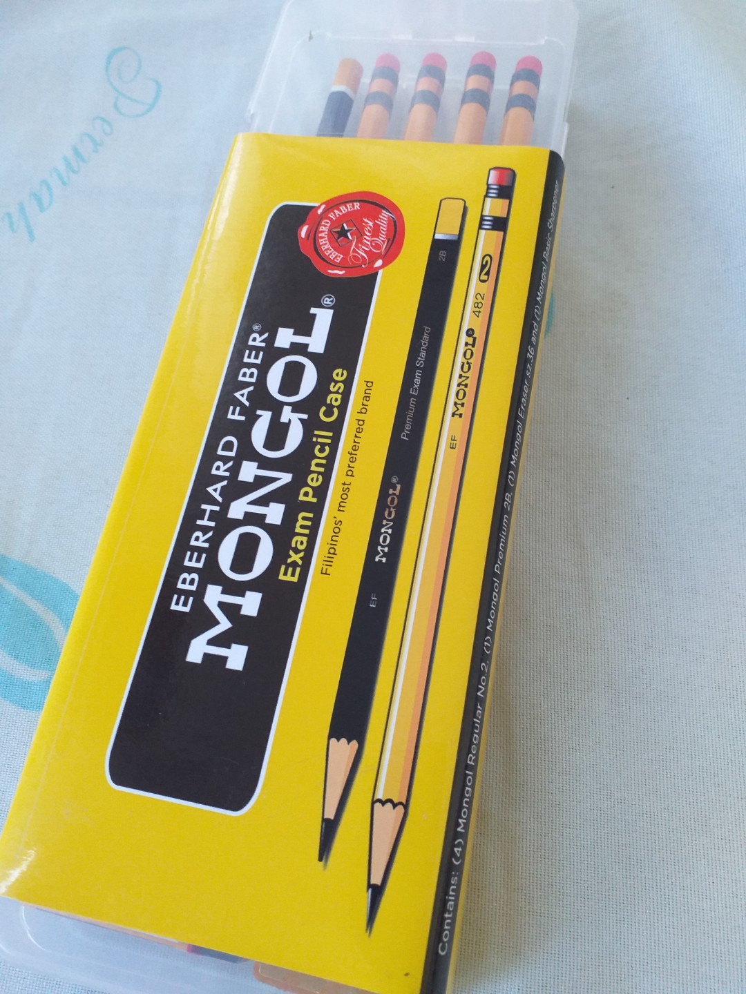 Mongol Exam Pencil Case Set, Hobbies & Toys, Stationary & Craft, Craft ... Mongol Exam Pencil Case Set, Hobbies & Toys, Stationary & Craft, Craft ...