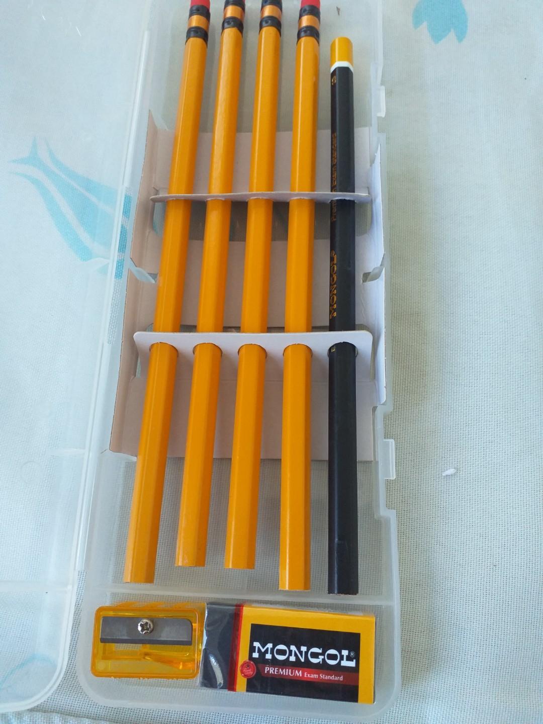 Mongol Exam Pencil Case Set, Hobbies & Toys, Stationary & Craft, Craft ... Mongol Exam Pencil Case Set, Hobbies & Toys, Stationary & Craft, Craft ...