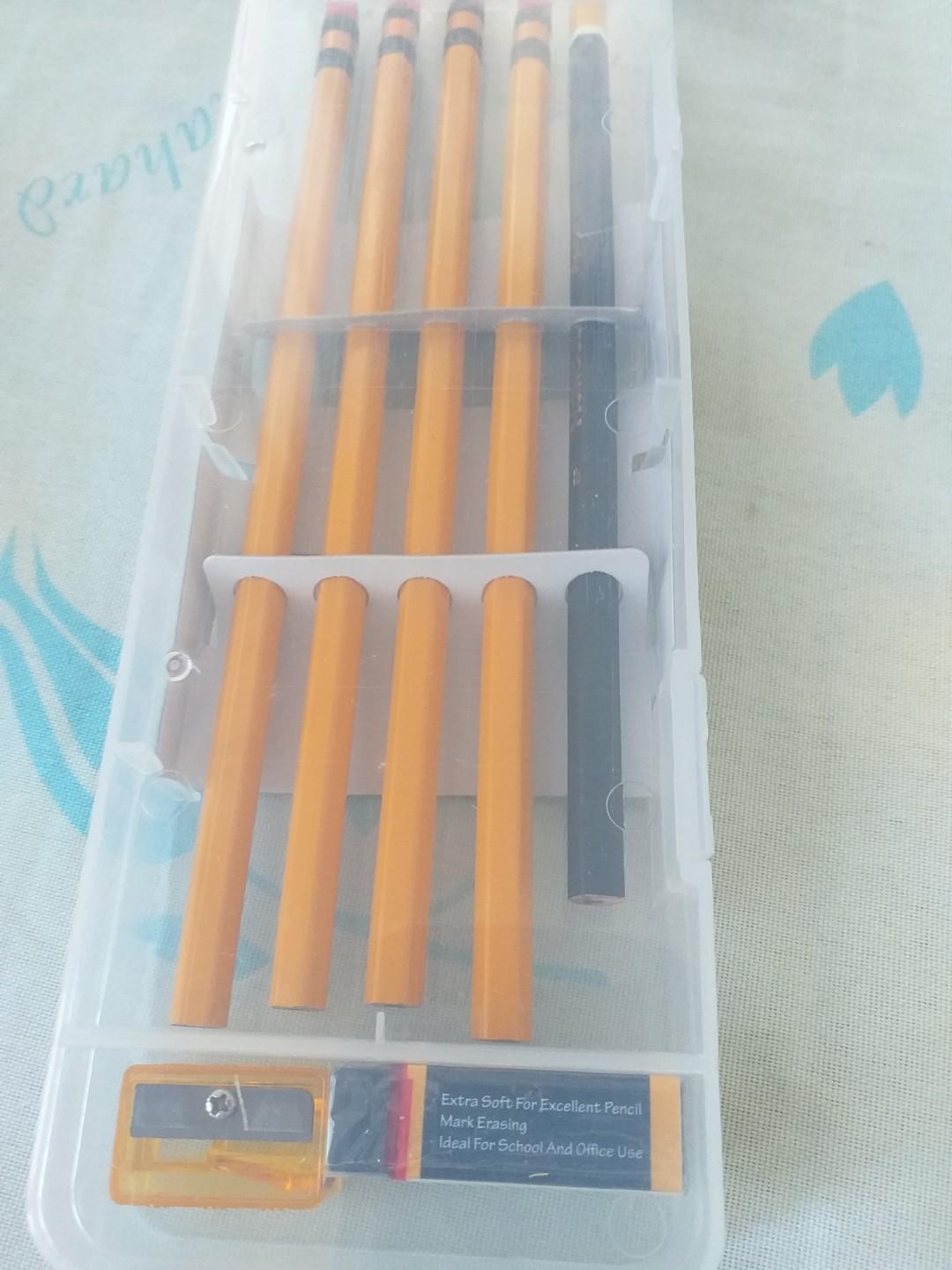 Mongol Exam Pencil Case Set, Hobbies & Toys, Stationary & Craft, Craft ... Mongol Exam Pencil Case Set, Hobbies & Toys, Stationary & Craft, Craft ...