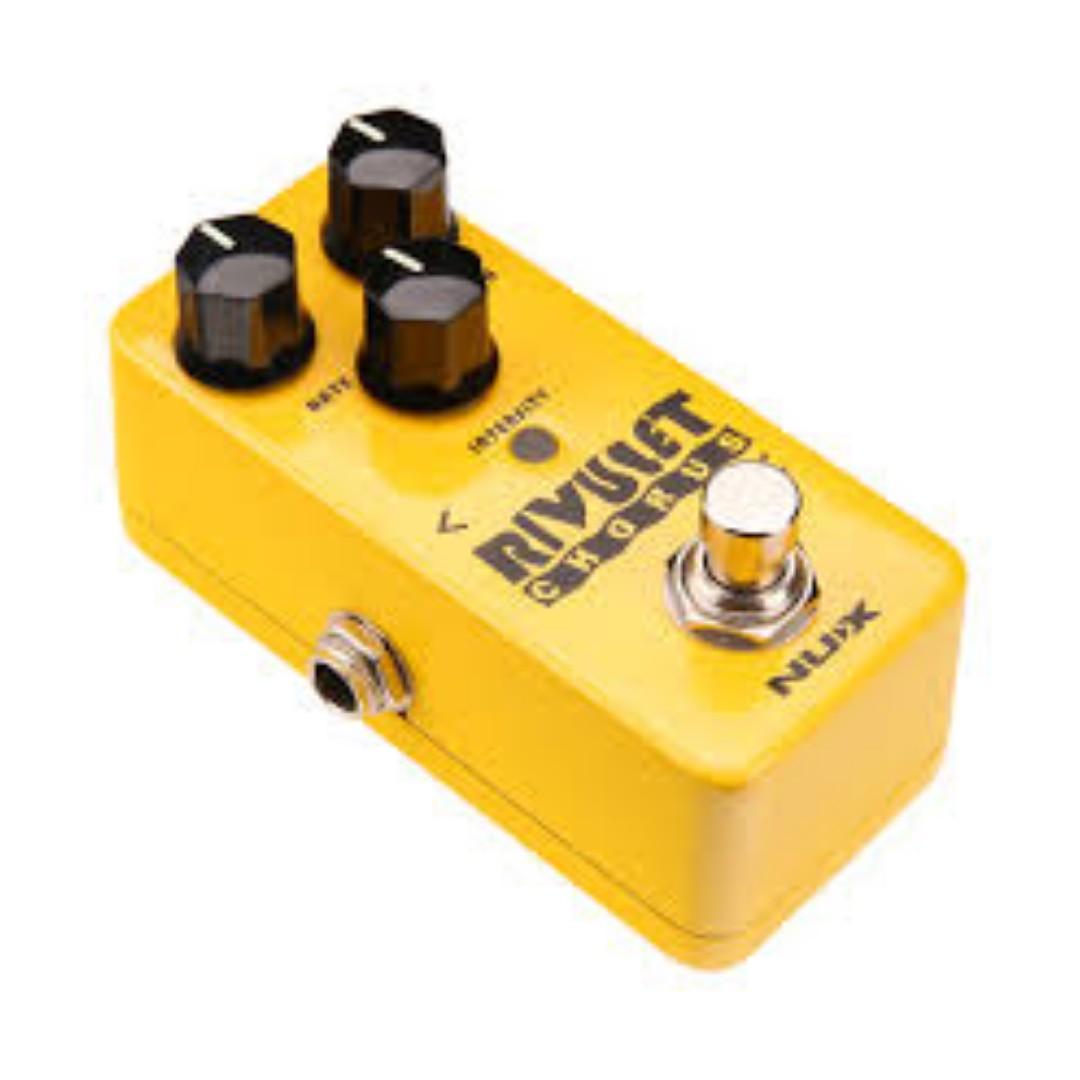 Nux-Rivulet Chorus Mini Guitar Effect Pedal (NCH-2) , Hobbies & Toys ...
