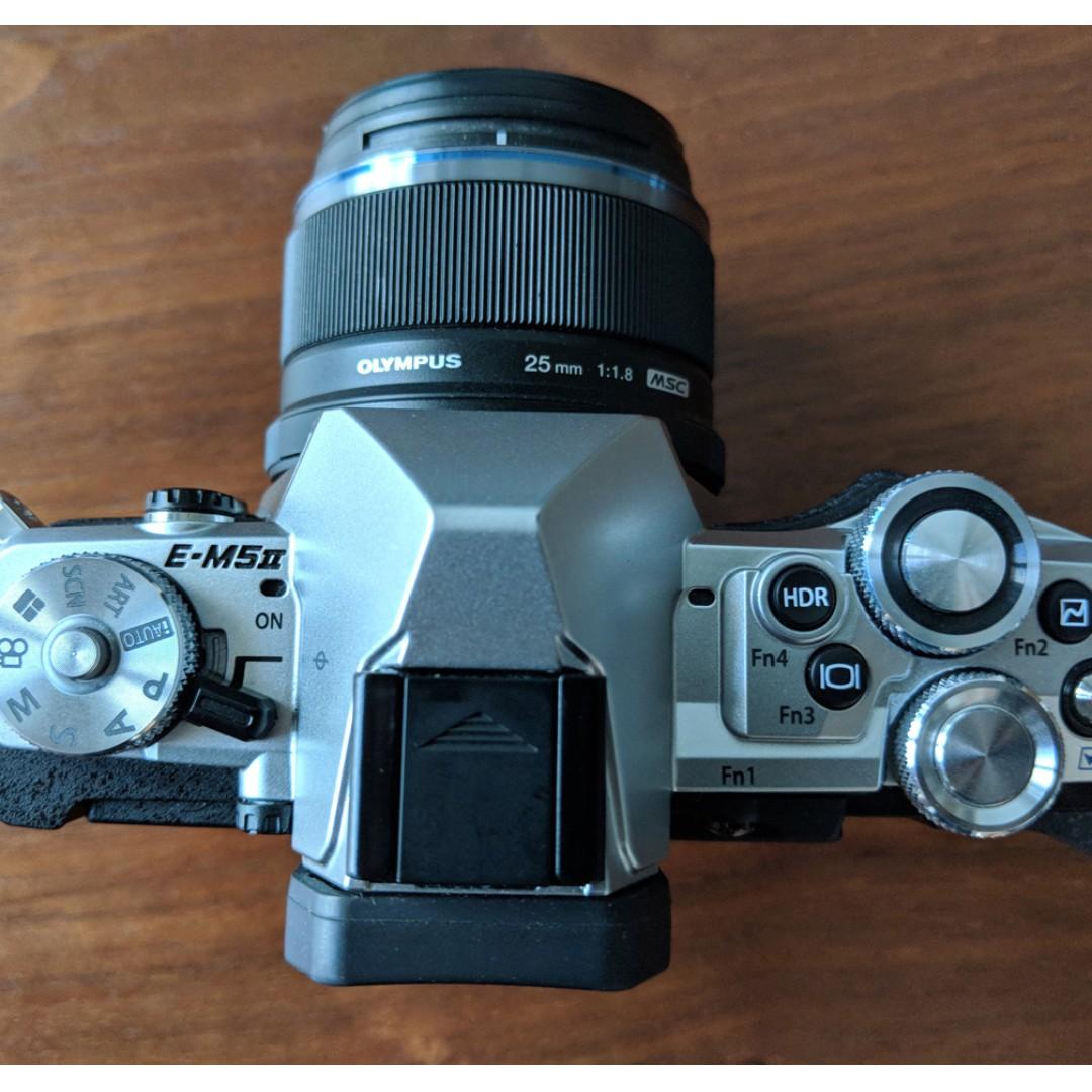 Olympus OM-D E-M5 Mark II (Body) + 25mm f1.8, Photography, Cameras on ...