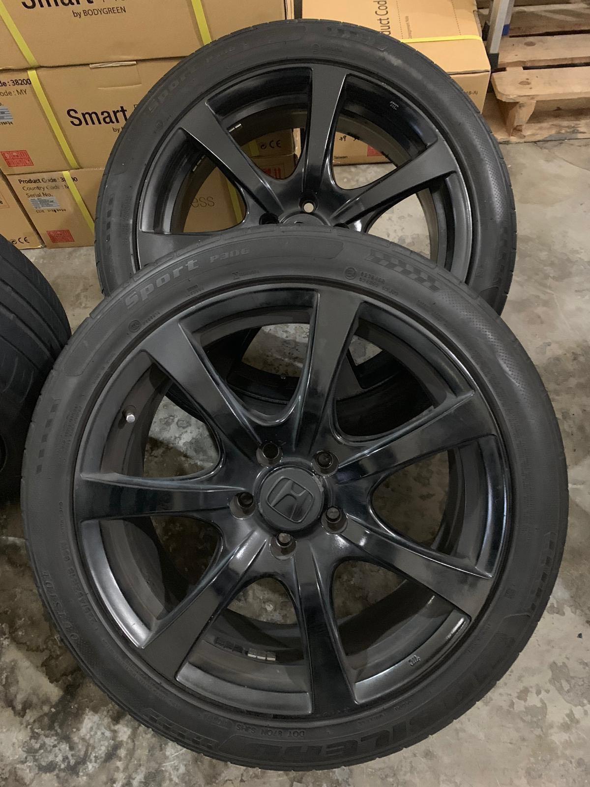 Original Honda Civic Type R FD2 Rims, Car Accessories, Tyres & Rims on ...