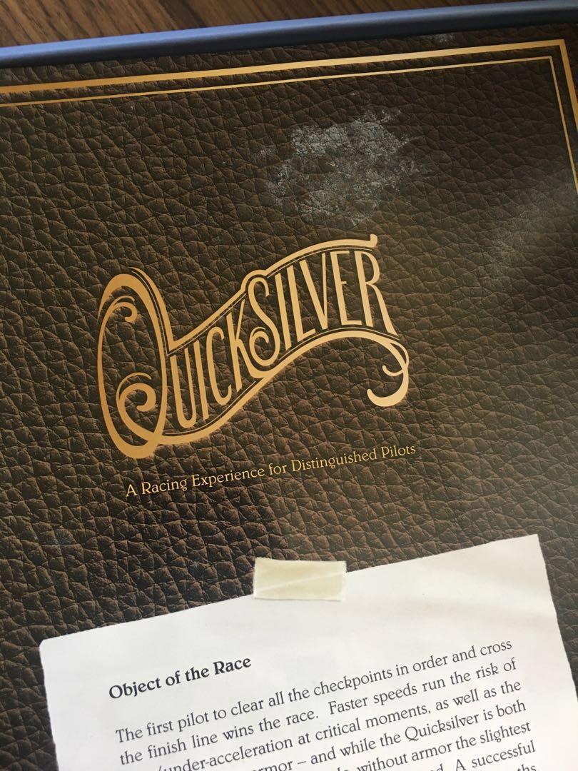 Quicksilver board game, Hobbies & Toys, Toys & Games on Carousell