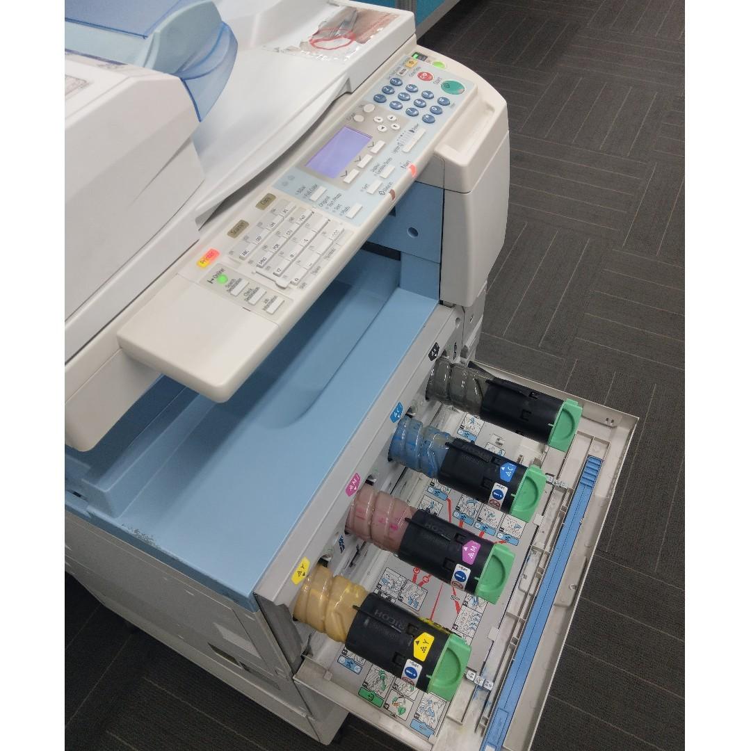 Ricoh Aficio MP C2030 Colour Multi Function Printer Photocopier Scanner ...