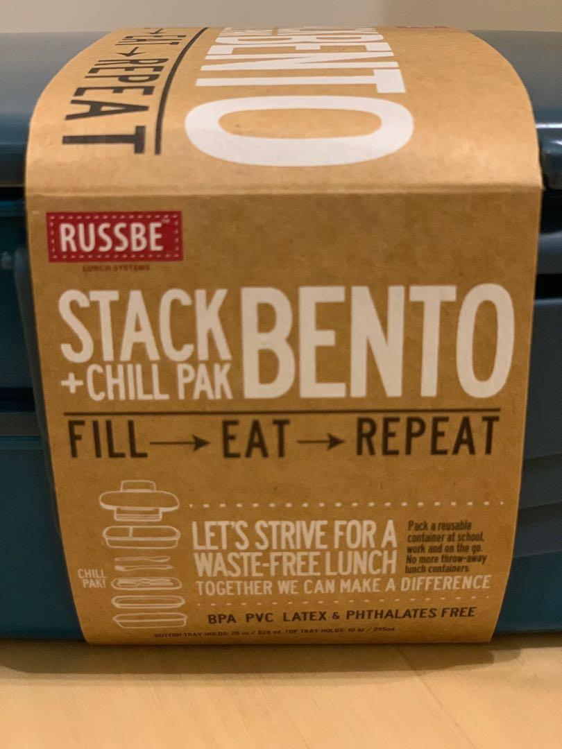 Russbe Stack + Chill Pak Bento Box, Everything Else on Carousell