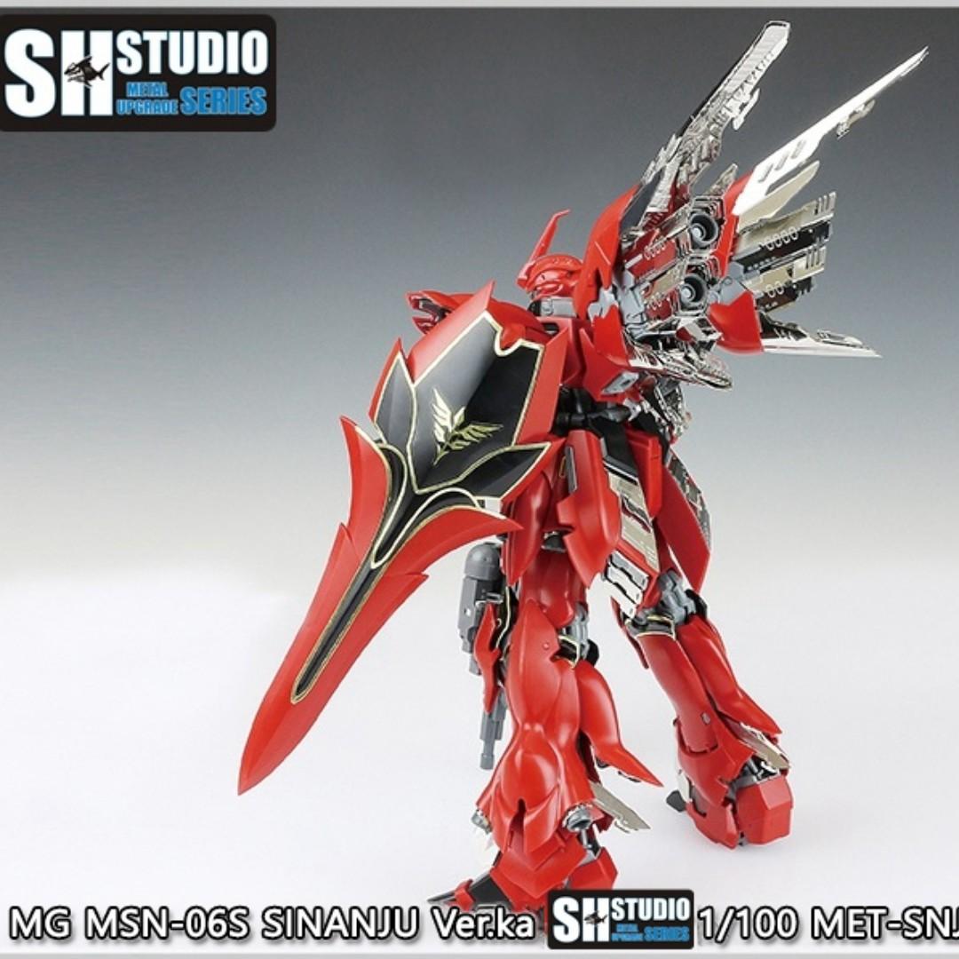 SH STUDIO 1/100 MG Sinanju Ver Ka Photo Etch Pack, Hobbies & Toys, Toys ...
