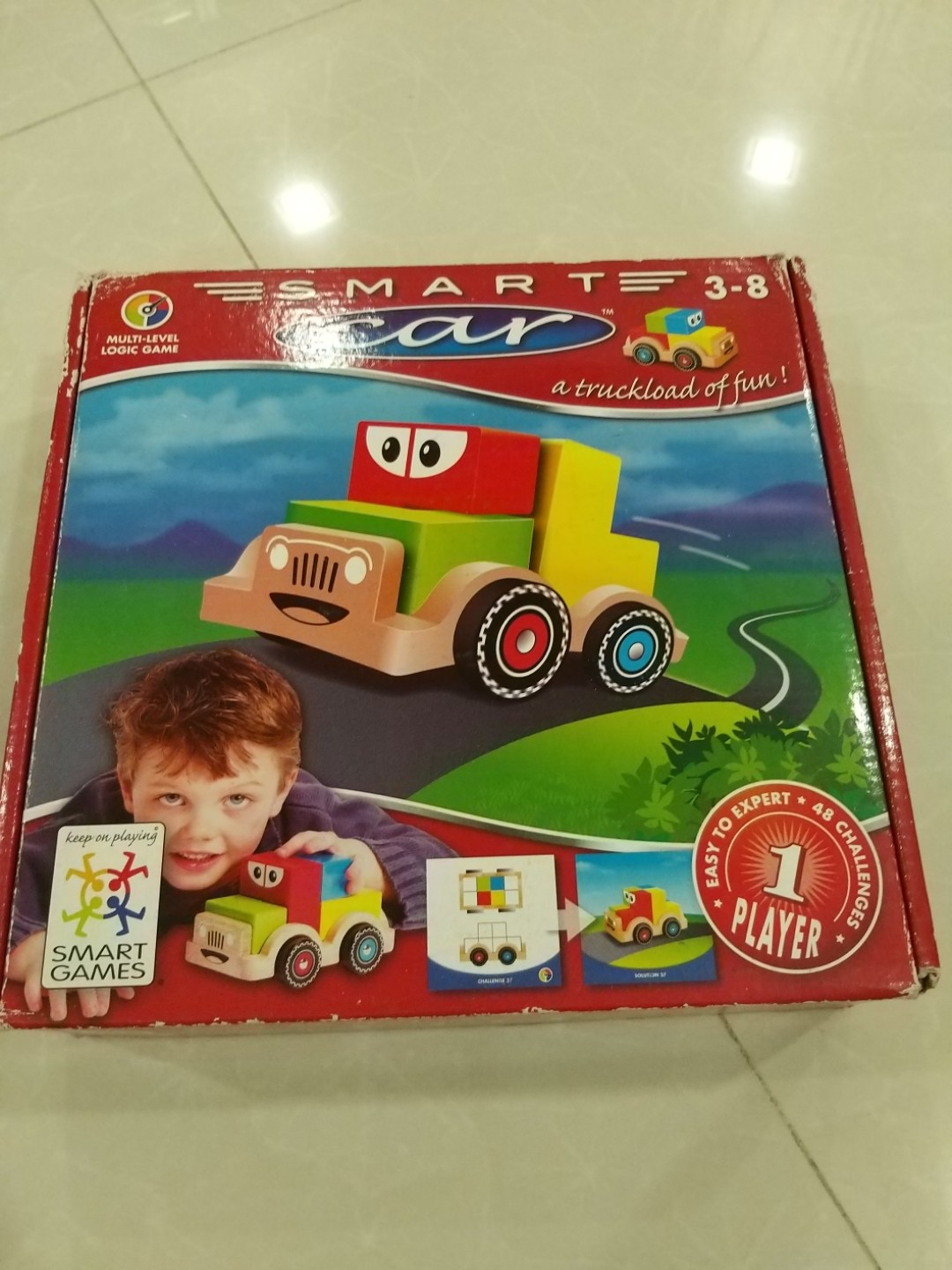 Smart car game to train IQ, Hobbies & Toys, Toys & Games on Carousell