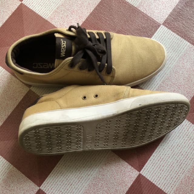 Sneaker shoe WeSC brand, Men's Fashion, Footwear, Sneakers on Carousell