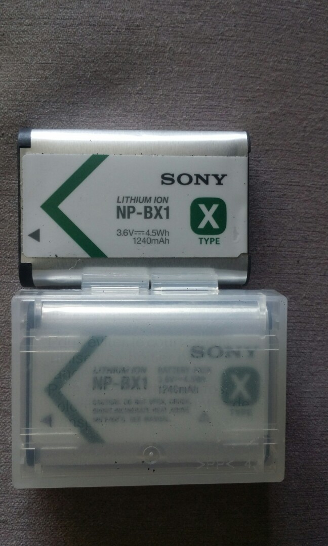 Sony camcorder battery type -x, Photography, Camera Accessories, Others ...