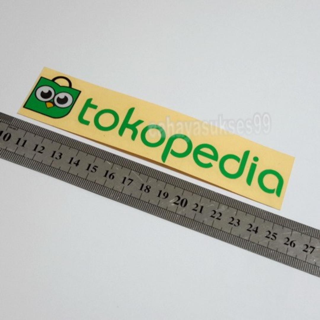 Sticker Cutting Tokopedia Hijau Kilap Reflective Stiker Souvenir Gift ...