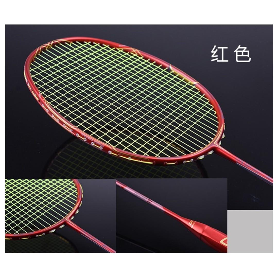 Ultralight 8u/10u Guangyu Badminton Racket, Sports Equipment, Sports ...