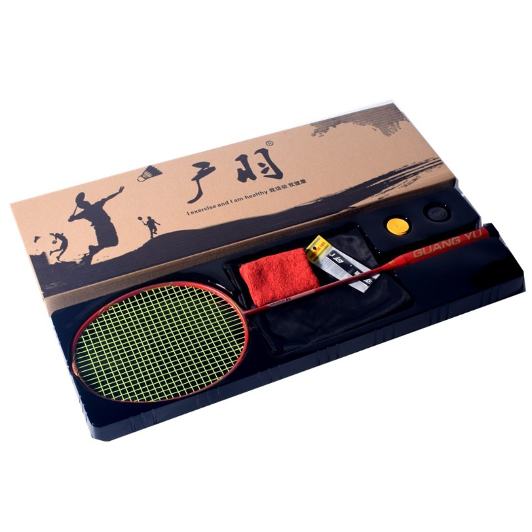 Ultralight 8u/10u Guangyu Badminton Racket, Sports Equipment, Sports ...