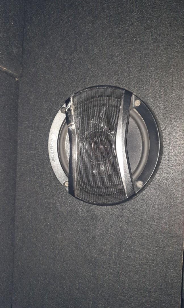 Used sound system on hiace..., Car Accessories, Accessories on Carousell