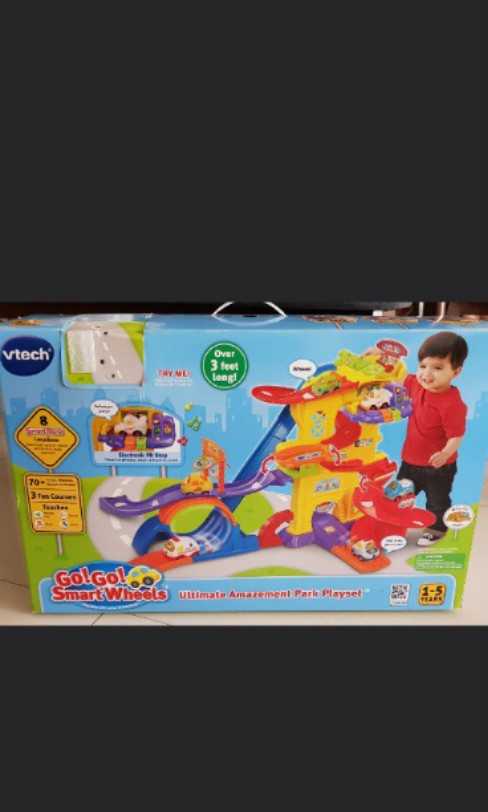 Vtech Go Go smart wheel zoom car & Vtech Ultimate RC Speedway, Hobbies ...