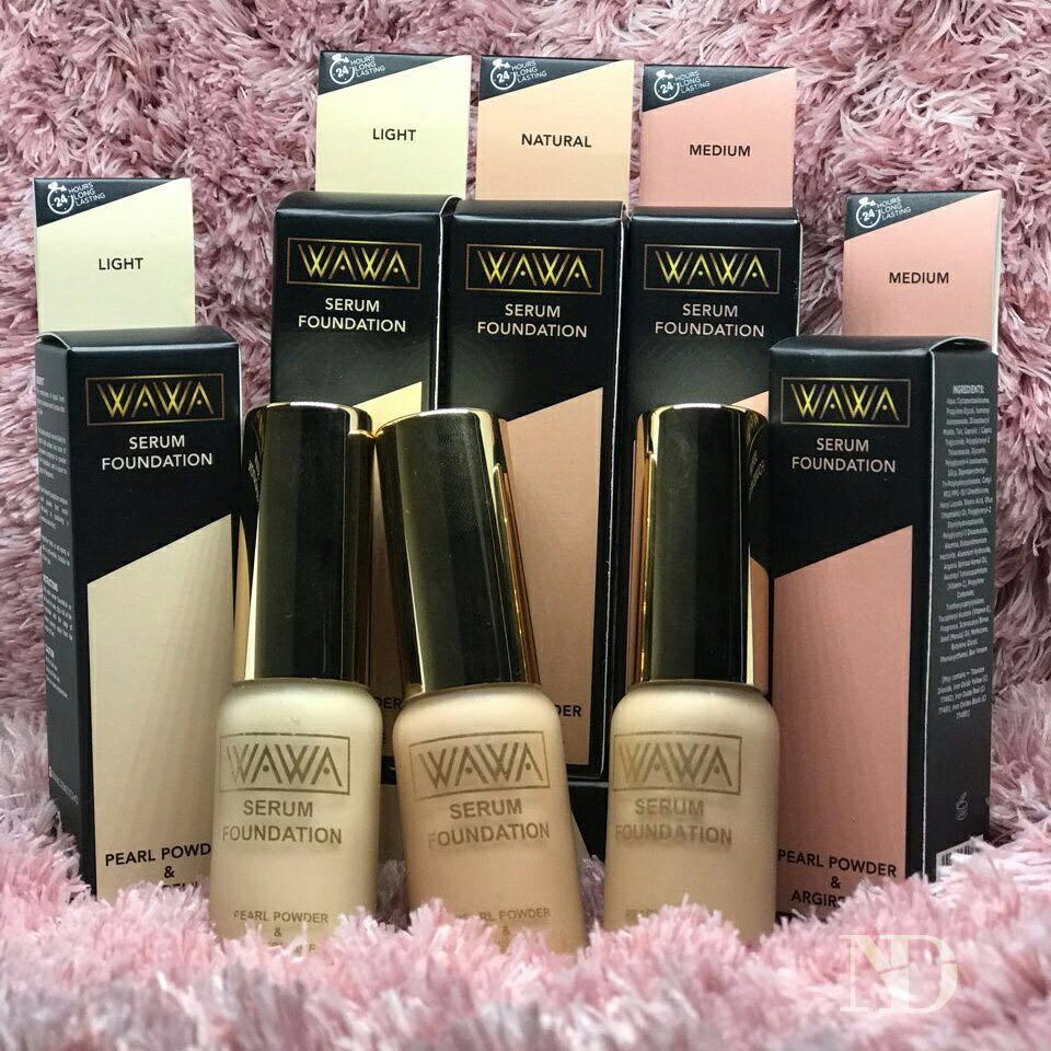 Wawa Serum Foundation, Beauty & Personal Care, Face, Makeup on Carousell