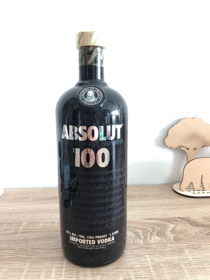 Absolut Vodka (100), Food & Drinks, Alcoholic Beverages on Carousell
