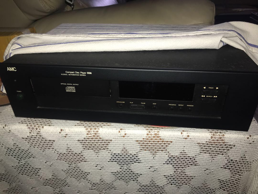AMC CD6 CD Player...not working, Audio, Portable Music Players on Carousell