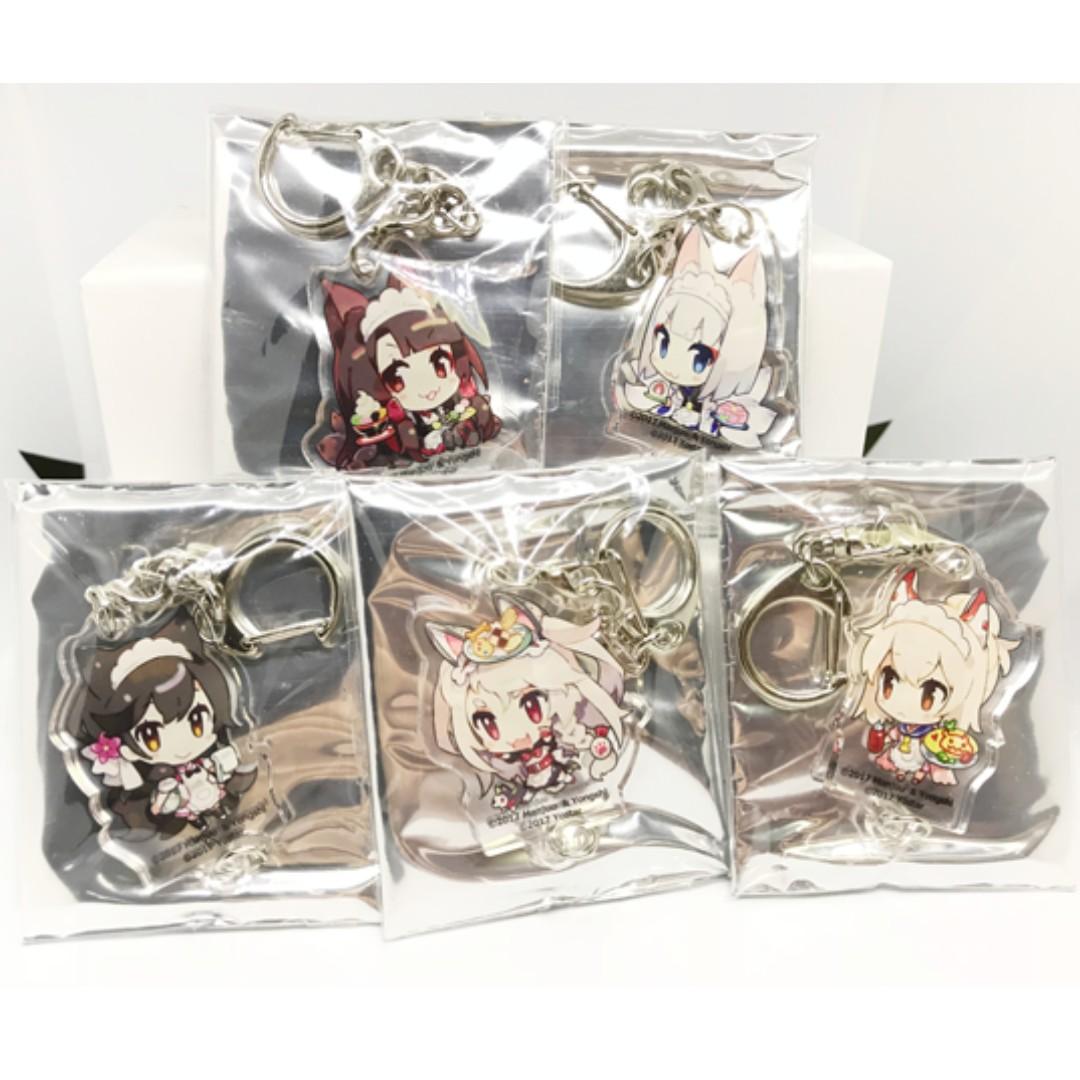 Azur Lane cafe-exclusive acrylic keychain, Hobbies & Toys, Collectibles ...