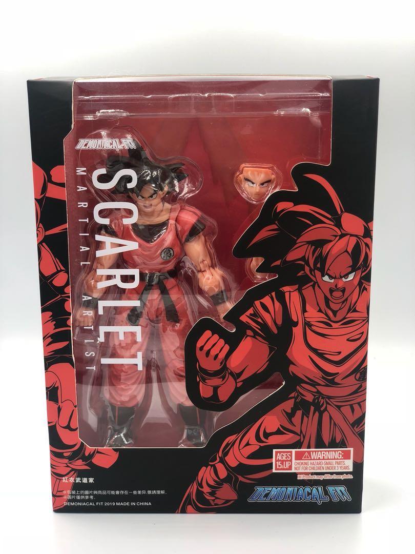 Bandai SHF S.H.Figuarts Son Goku Scarlet, Hobbies & Toys, Collectibles ...