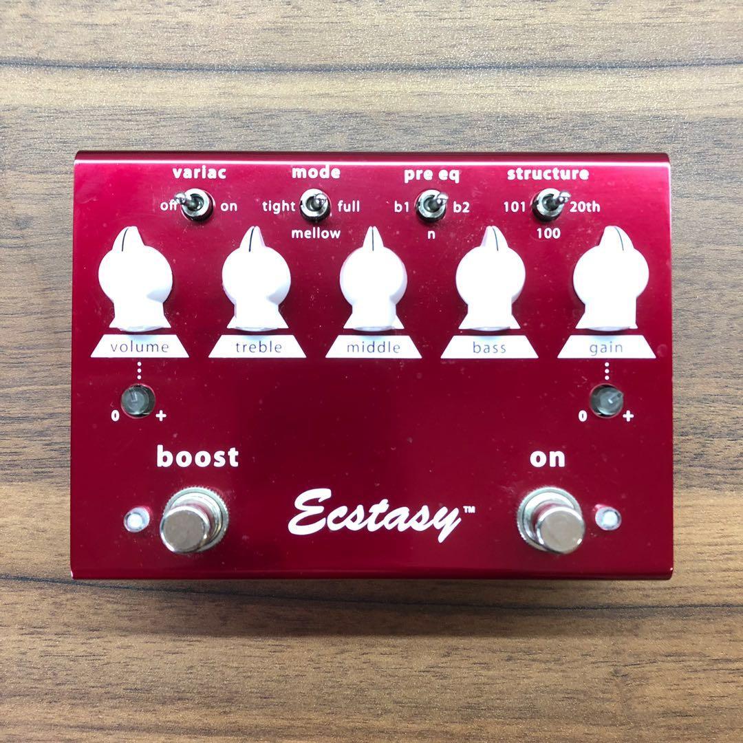 Bogner Ecstasy Red Overdrive Pedal, Hobbies & Toys, Music & Media ...