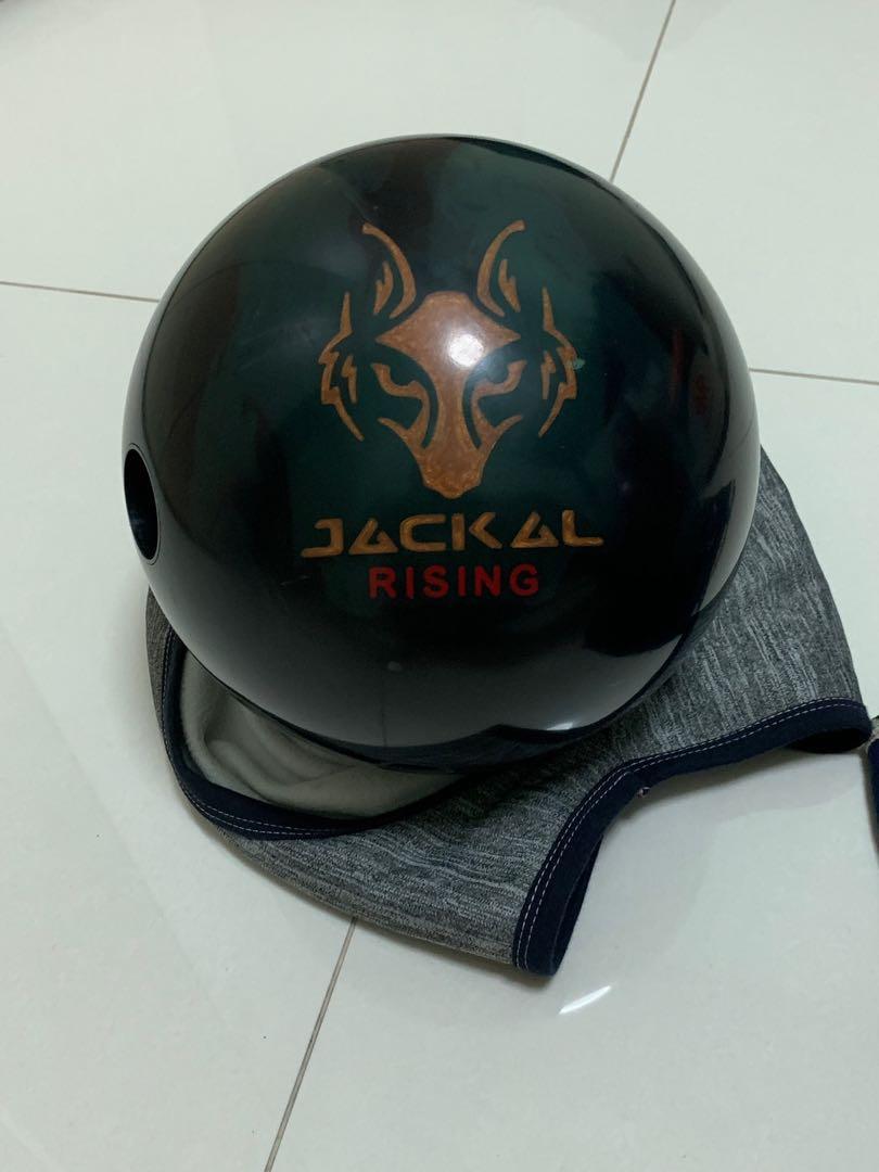 Bowling Ball - Jackal rising fron motive, Sports Equipment, Sports ...