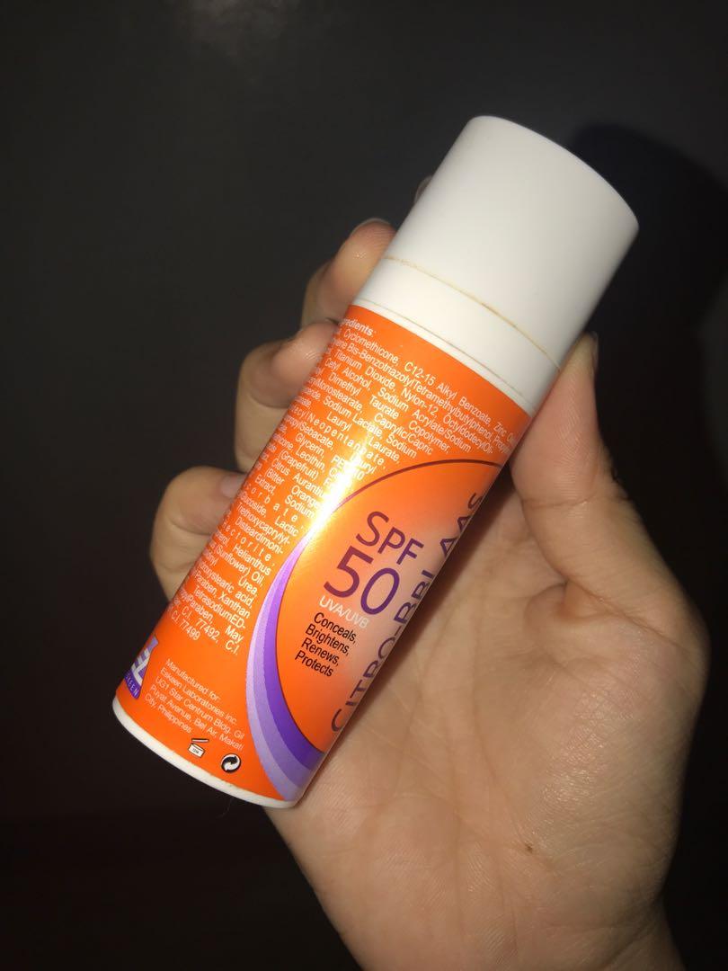 Citro-BBlaas Colour Sunscreen SPF 50 UVA/UVB (30ml), Beauty & Personal ...