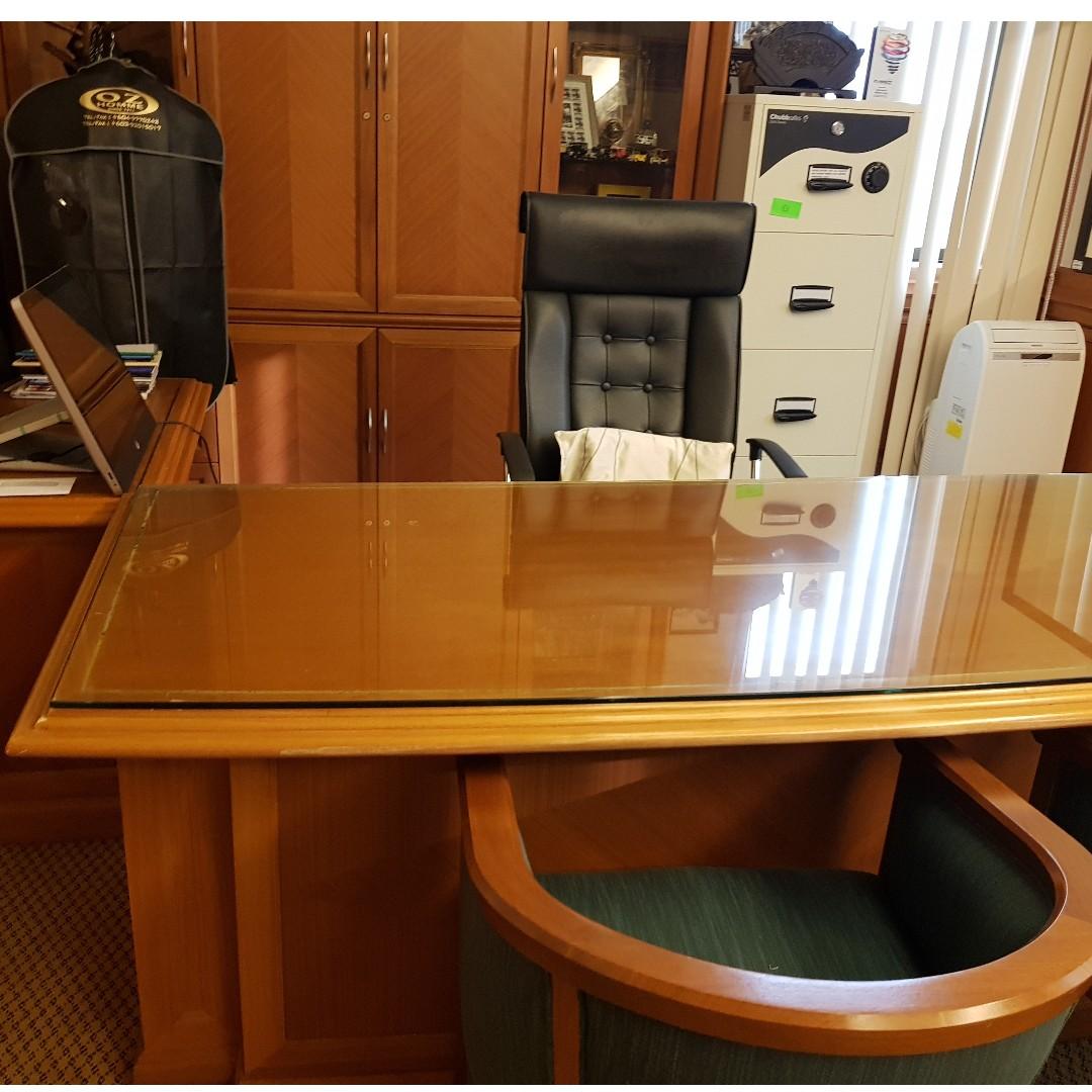 GLASS TOP TABLE SURFACE l meja alas kaca, Services, Others on Carousell
