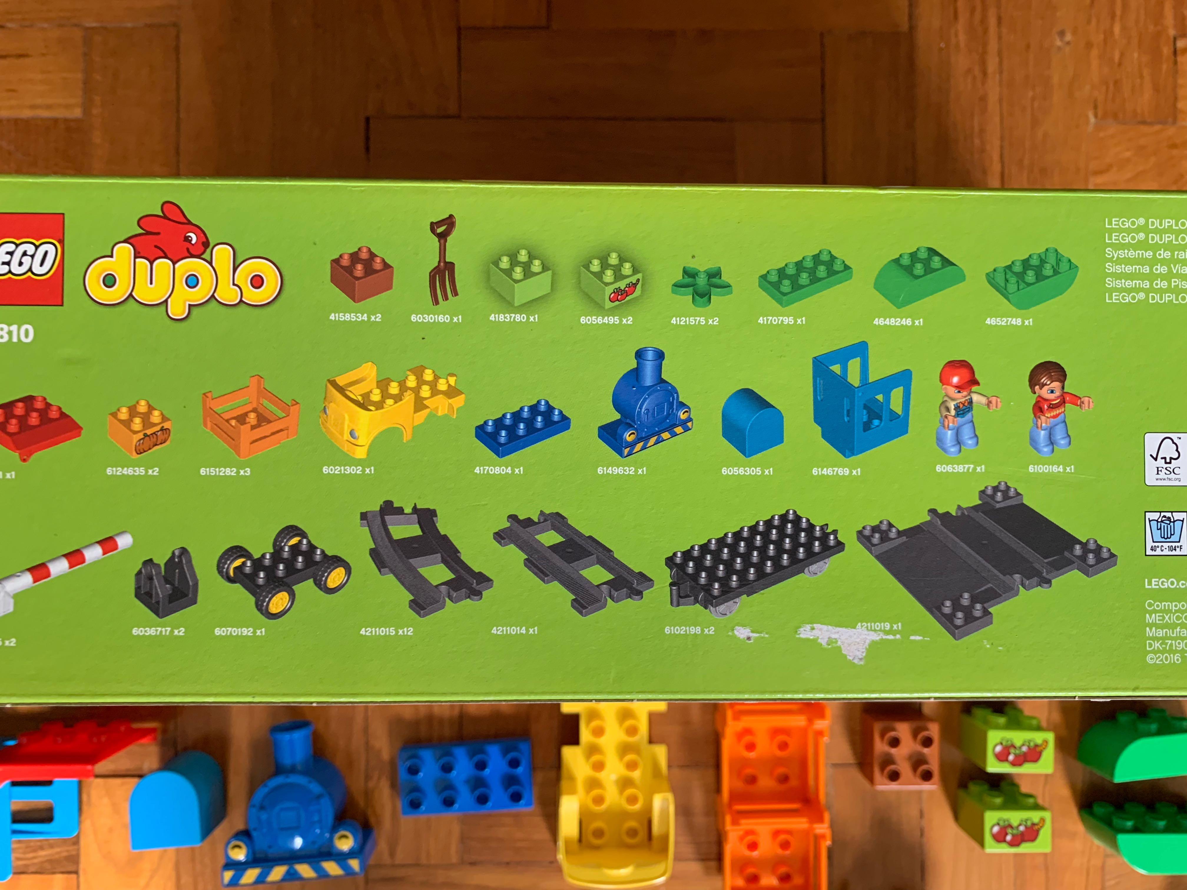 Lego DUPLO track system 10810, Hobbies & Toys, Toys & Games on Carousell