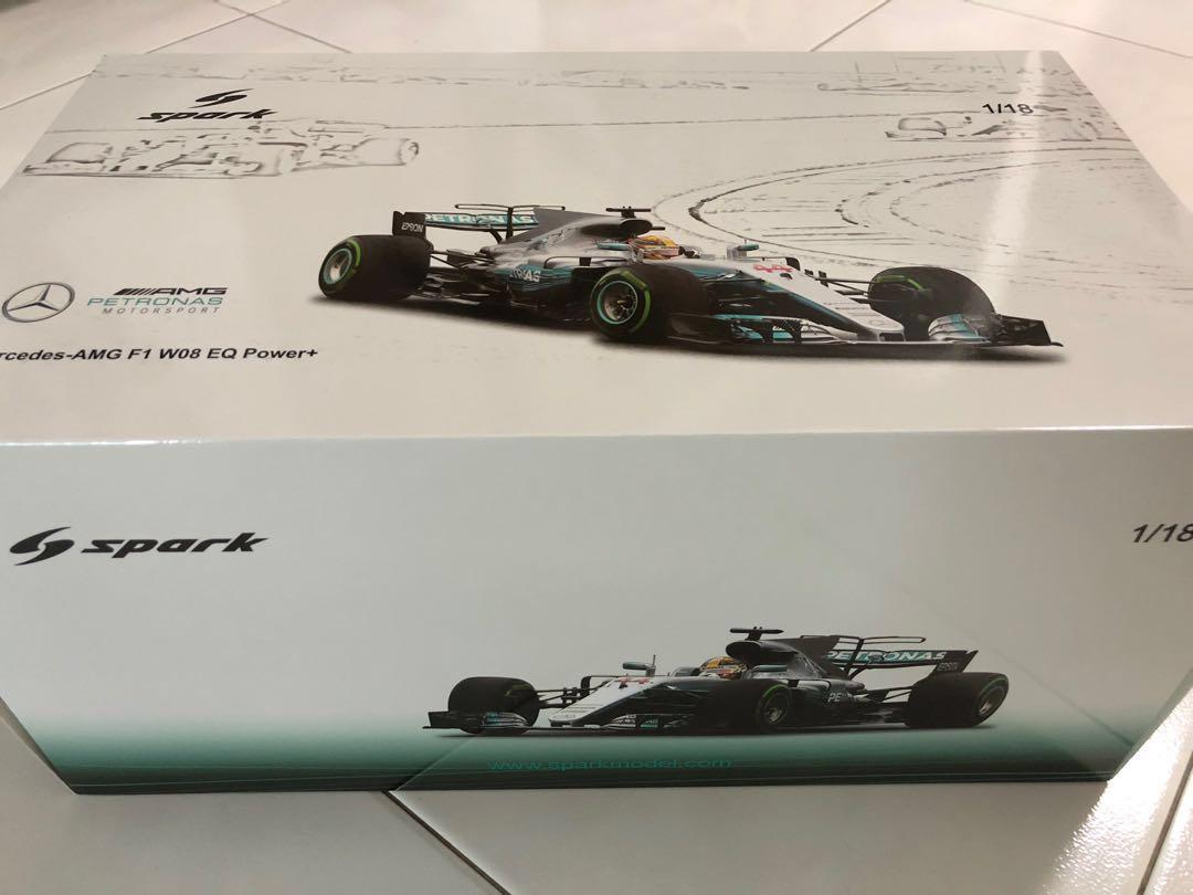 Mercedes-AMG F1 W08 Lewis Hamilton : Winner Chinese GP 2017 (Spark 1:18 ...