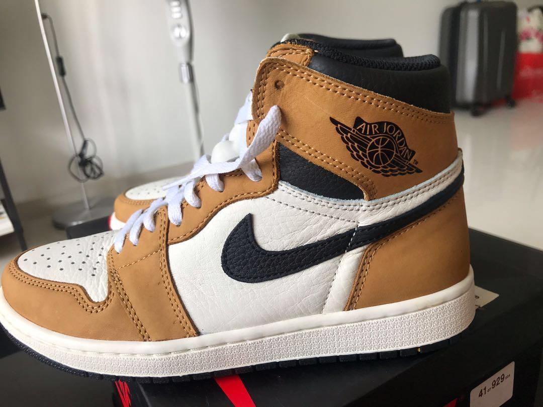 nike air jordan 1 roty, Men's Fashion, Footwear, Sneakers on Carousell