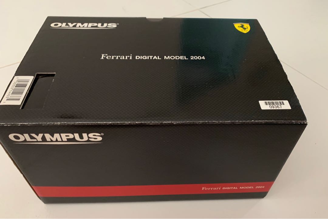 Olympus Ferrari Digital Camera Model 2004, Hobbies & Toys, Memorabilia ...