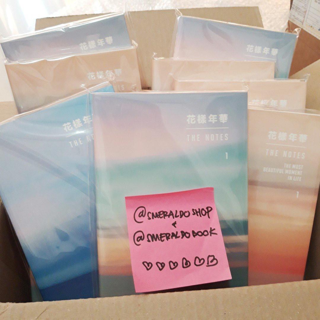 BTS HYYH THE NOTES 1 (ENGLISH / KOREA / JAPAN / FULL SET), Hobbies ...