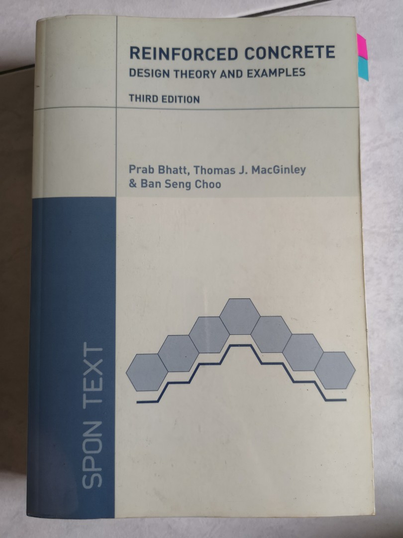 Reinforced Concrete - Design Theory and Examples (Third Edition ...