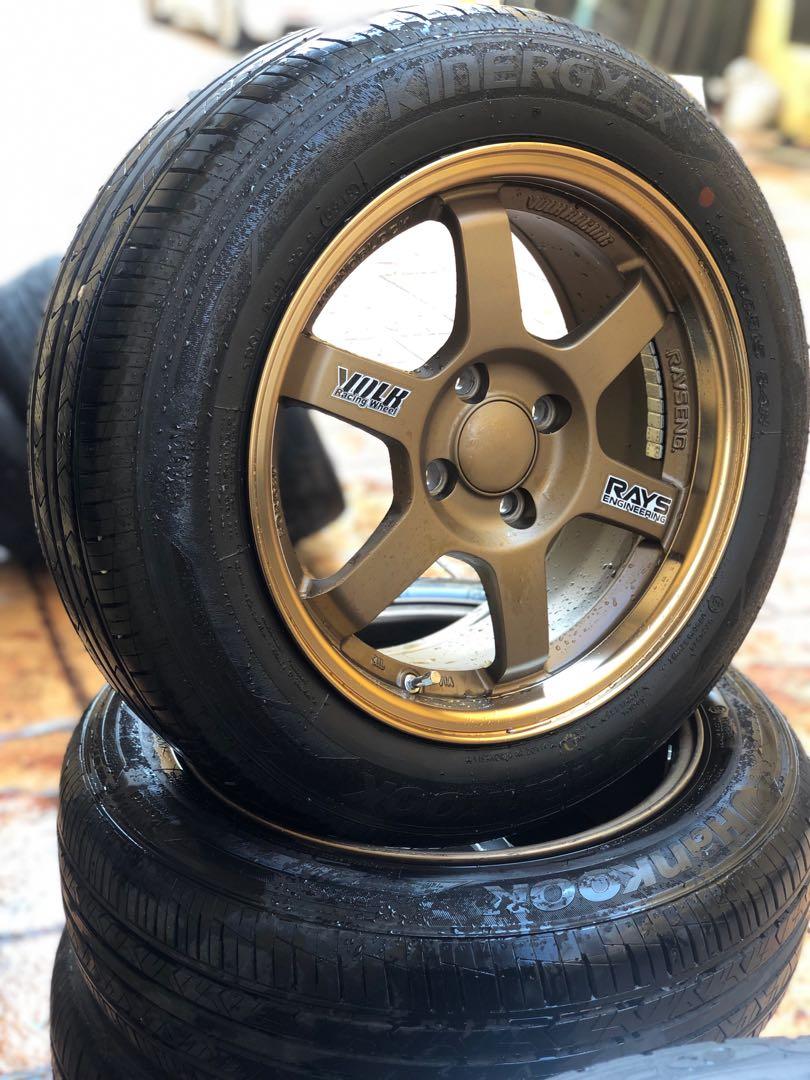 Rim TE37 15, Auto Accessories on Carousell