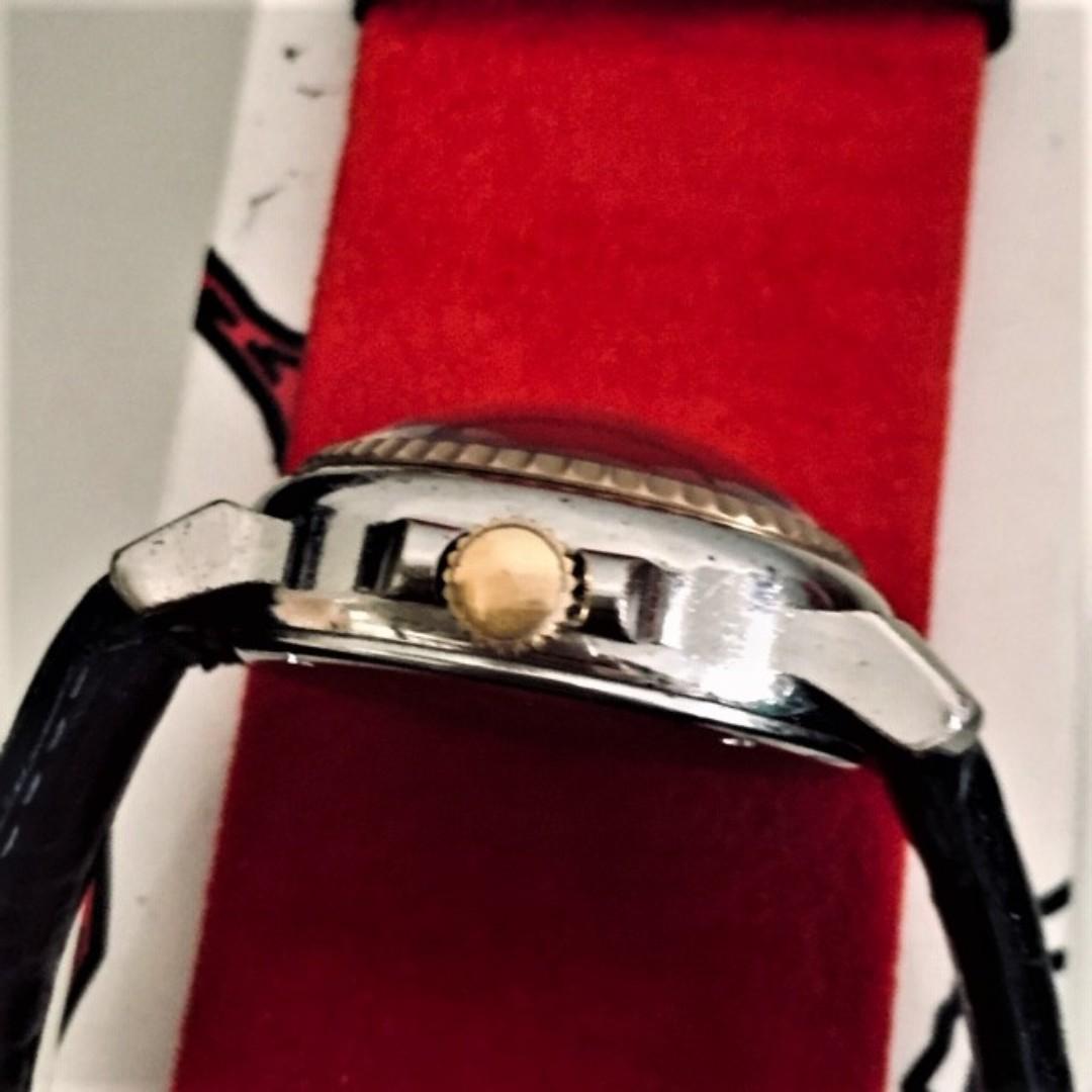 RITMO LATINO TRIPLE DATE MOONPHASE QUARTZ MIDSIZE WATCH. Original Box ...