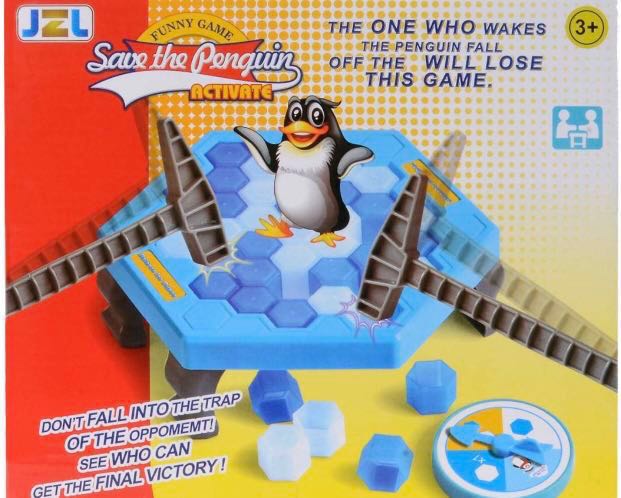 Save Penguin Ice Breaking Games, Toys & Games, Board Games & Cards on ...