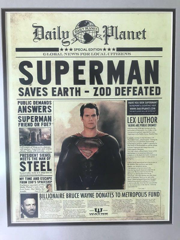 Daily Planet Newspaper Logo Superman Daily Planet: Canadian News