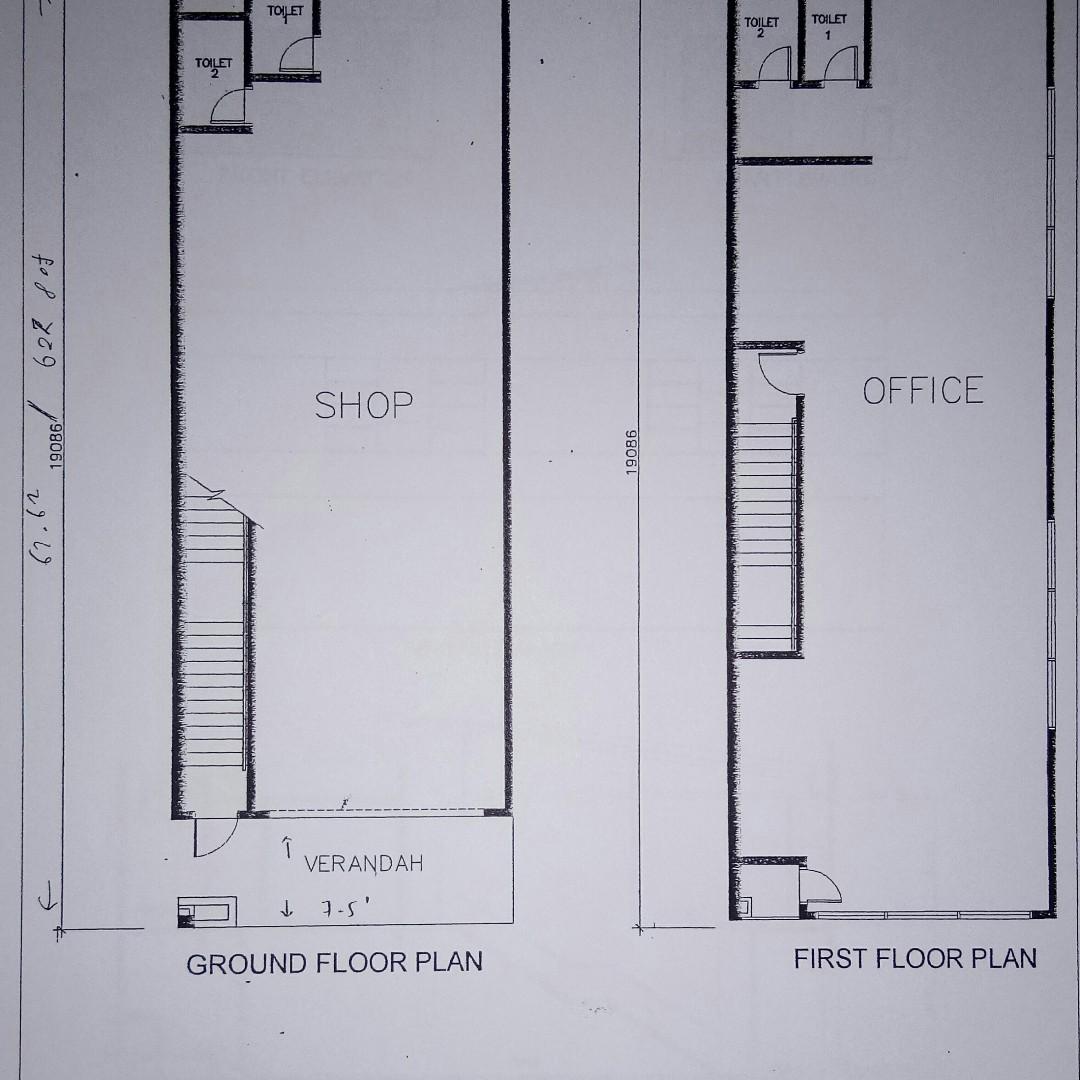 Taman klang Utama, 2 Sty Brand New END LOT Shop Office, Property, For ...