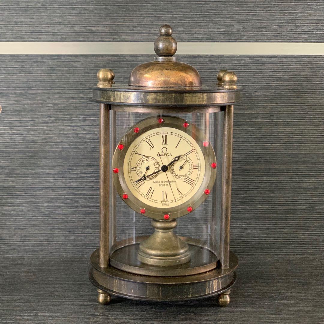 Vintage Antique Omega Clock, Women's Fashion, Jewelry & Organisers ...
